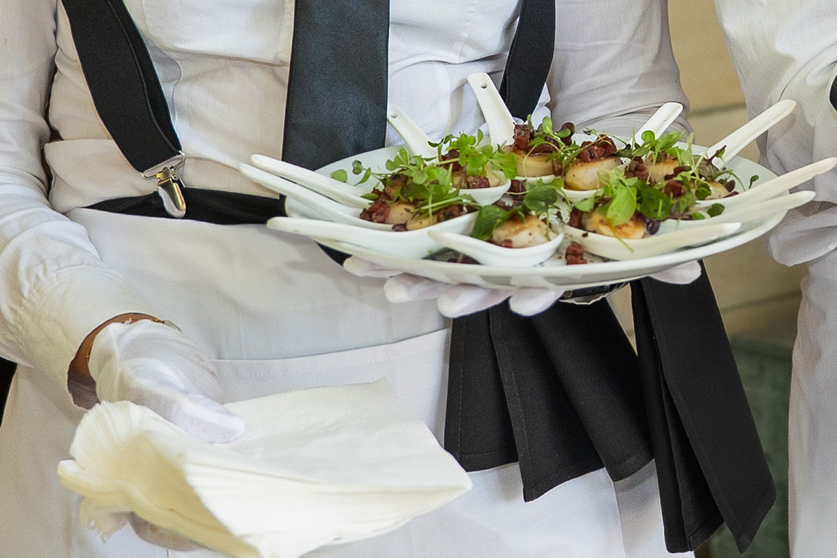 External Catering Canapé Packages - Navarra Venues